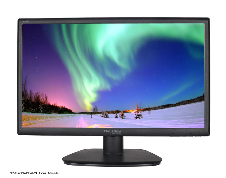 Ecran HANNS-G HE225DPB 21,5" Large Monpcpascher